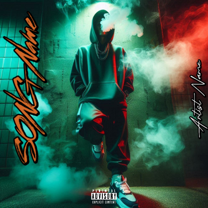 Green Grunge Best Cover Album Cover Template | PosterMyWall