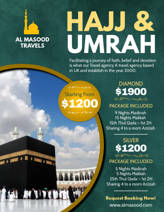 Green Hajj At Umrah Package Flyer Template Postermywall Free Download green-hajj-at-umrah-package-flyer-template-postermywall-free-download