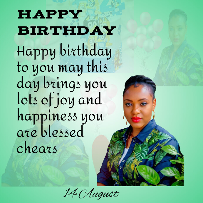 Plantilla de Green Happy Instagram Post | PosterMyWall