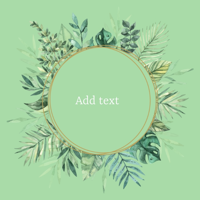 Green Invitation Template | PosterMyWall