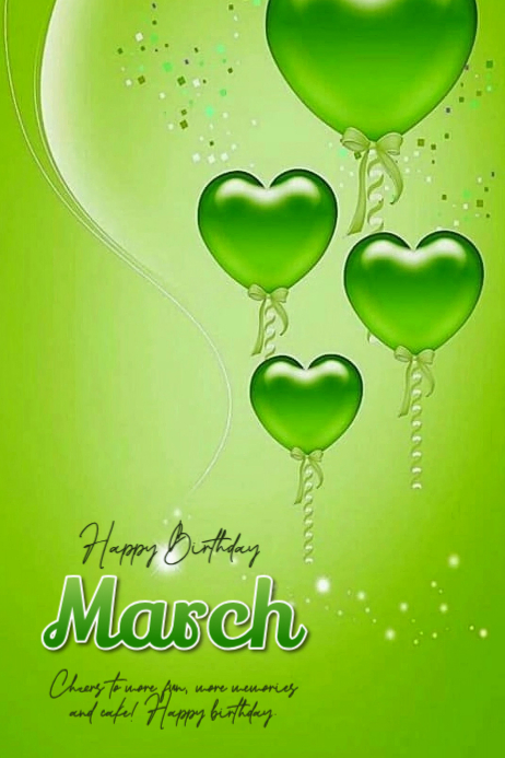 Green Joyful Birthday Celebration Banner 4' × 6' Template | PosterMyWall