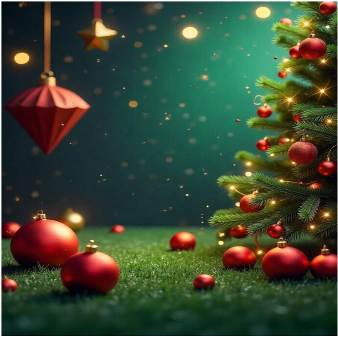 Copy of Green Joyful Christmas Instagram Post | PosterMyWall