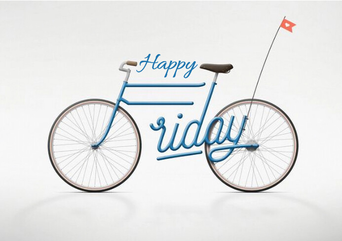 Green Joyful Friday A4 Template | PosterMyWall