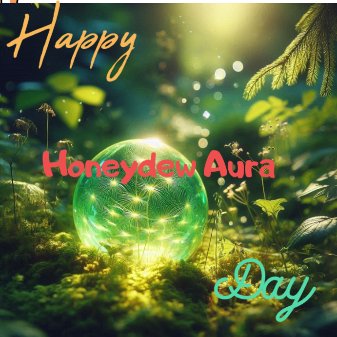 Green Joyful Happy Honeydew Aura Day Instagram Post Template | PosterMyWall