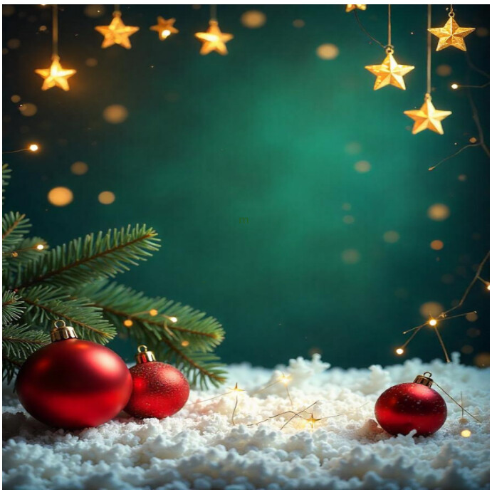 Green Joyful Marry Christmas Instagram Post Template | PosterMyWall