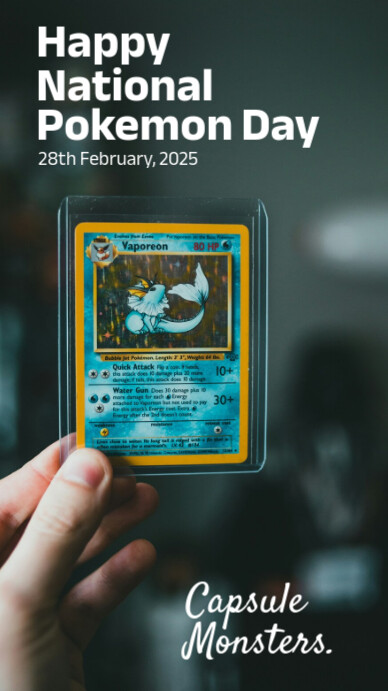 Green Joyful Pokemon Day Instagram Story Template | PosterMyWall