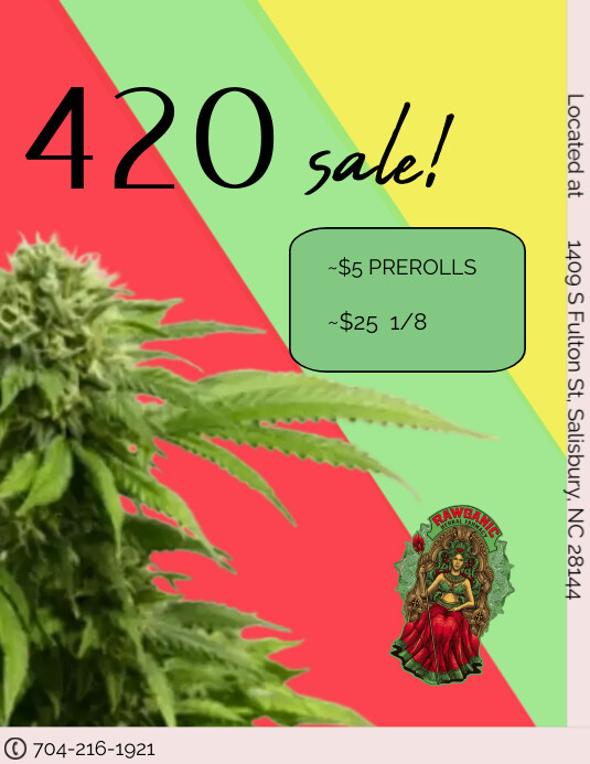 Copy of Green Maximalist 420 Themed Flyer (us Letter) | PosterMyWall