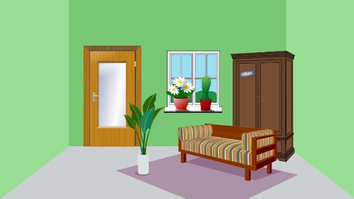 Plantilla de Green Maximalist Cartoon Background Video Design Digital ...