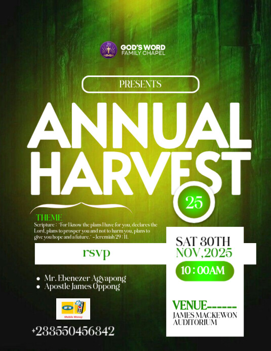 Copy of Green Maximalist Church Flyer (us Letter) | PosterMyWall