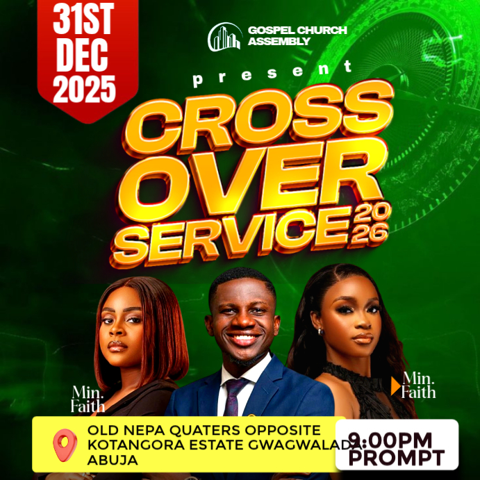 Green Maximalist Crossover Service Instagram Post Template | PosterMyWall