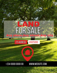 10 Free Templates for 'Plot for sale' | PosterMyWall