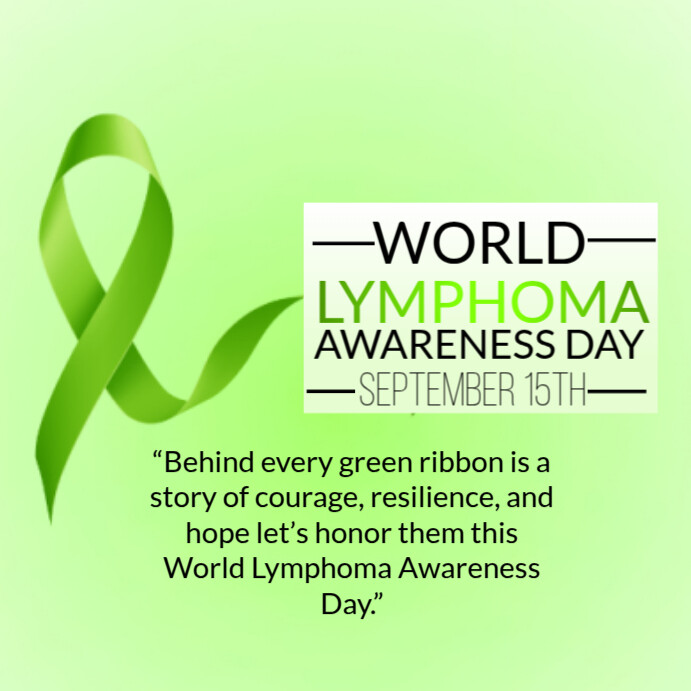 Green Maximalist Lymphoma Da6 Instagram Post Templat | PosterMyWall