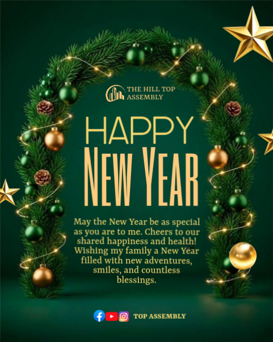 Plantilla de Green Maximalist New Year Instagram Portrait | PosterMyWall