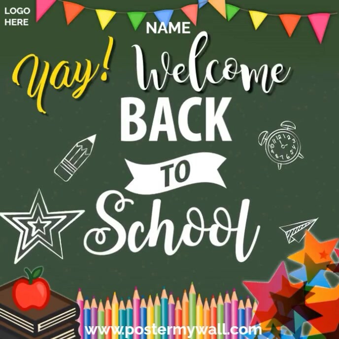 Green Maximalist Yay! Welcome Back To School – Exciting Start Ahead ...