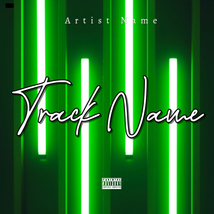 Green Mixtape Album Cover Template | PosterMyWall