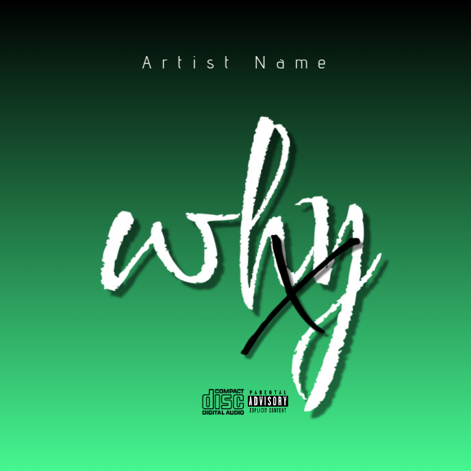 Green Mixtape Album Cover Template | PosterMyWall