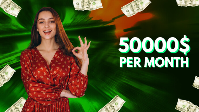 Green Modern & Minimal Creative Youtube Thumbnail Design Template ...