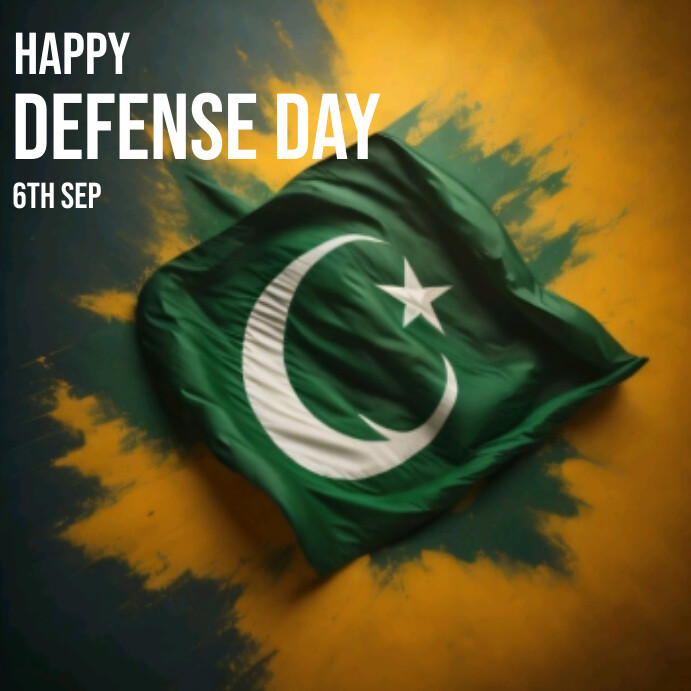 Copy of Green Modern & Minimal Happy Defense Day Ins | PosterMyWall