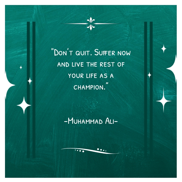 Plantilla de green modern quote template | PosterMyWall