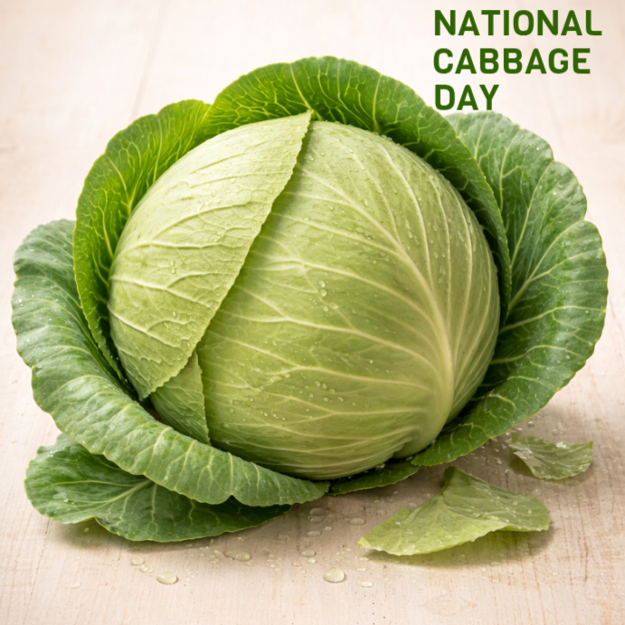 Modèle Green National Cabbage Day Instagram Post | PosterMyWall