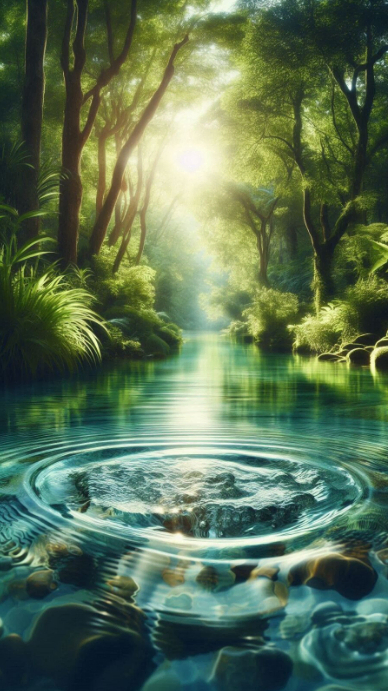 Green Nature Scene Digital Display Template | PosterMyWall