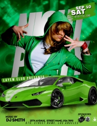 Green Party Flyer Template | PosterMyWall
