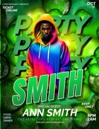 Green Party Flyer Template | PosterMyWall