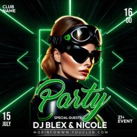 Club Party Video Ads Template | PosterMyWall