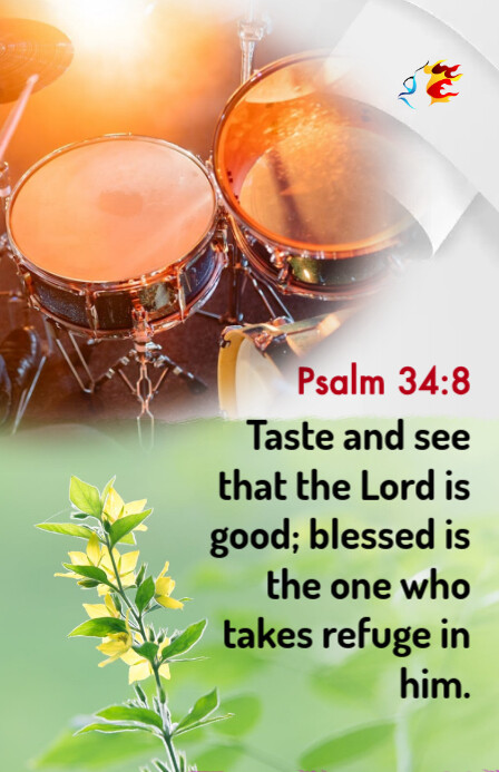 Copy of Green Professional Bible Verse Inspirational Tabloid | PosterMyWall