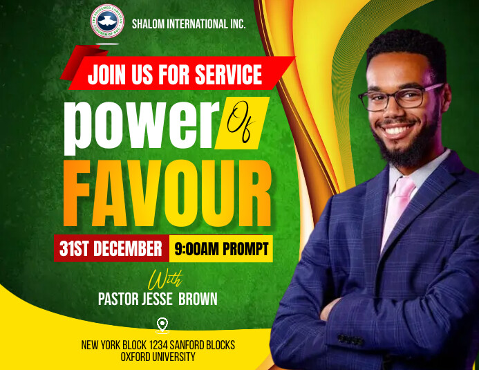 Green Professional Church Flyer (us Letter) Template | PosterMyWall