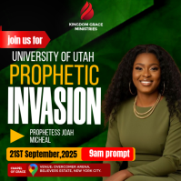 Green Professional Church Flyers Instagram Post Template | PosterMyWall