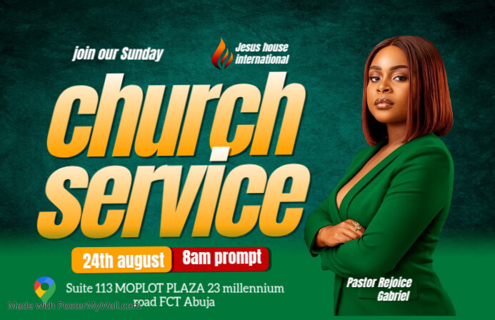 Green Professional Church Flyers Tabloid Template | PosterMyWall