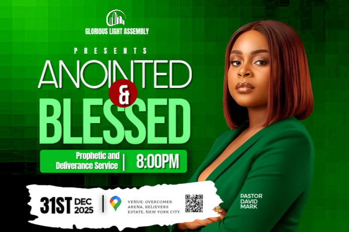 Green Professional Church Poster Template | PosterMyWall