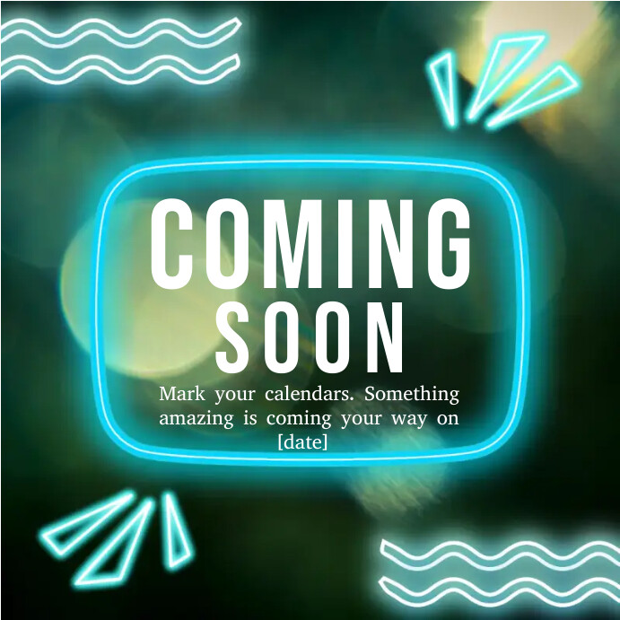 Green Professional Coming Soon Instagram Post Template | PosterMyWall