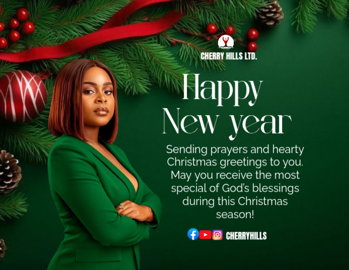 Green Professional Happy New Year Flyer (us Letter) Template | PosterMyWall