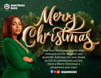 Green Professional Merry Christmas Flyer (us Letter) Template ...