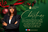 Green Professional Merry Christmas Poster Template | PosterMyWall