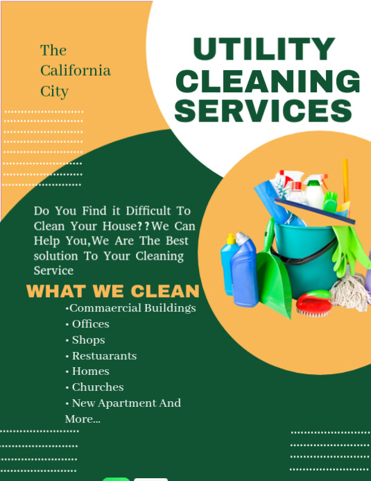 Green Professional Professional Advert Flyer (us Letter) Template ...