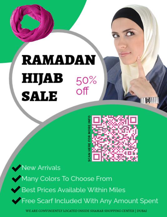 Copy of Green Professional Ramadan, Sale, Hijab, Store Posters ...