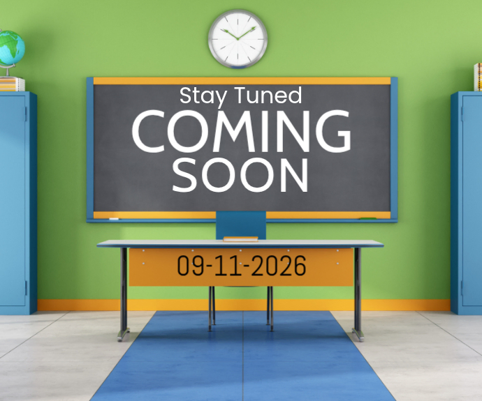 Green Professional School Announcement Medium Rectangle Template ...