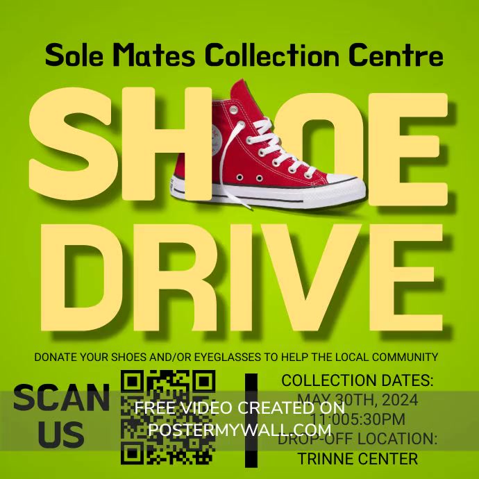 Green Professional Shoe Drive Instagram Post Template | PosterMyWall