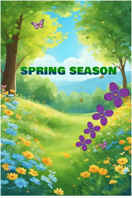 Copy of Green Professional Spring Season Poster | PosterMyWall