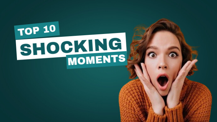 Copy of Green Professional Top 10 Shocking Moments Youtube Thumbnail ...