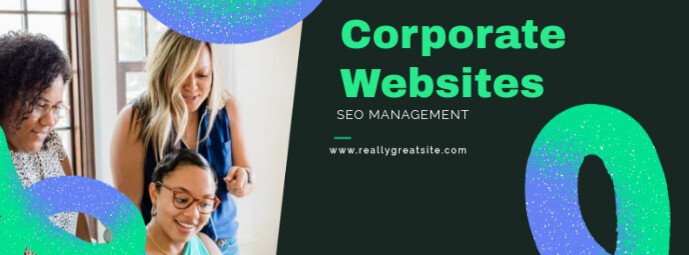 Copy of Green Professional Website De Facebook Cover Photo | PosterMyWall