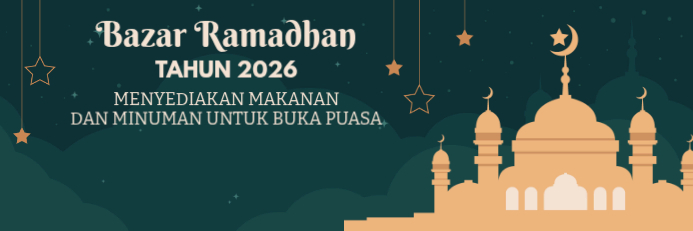 Green Ramadan Bazaar Banner 2' × 6' Template | PosterMyWall