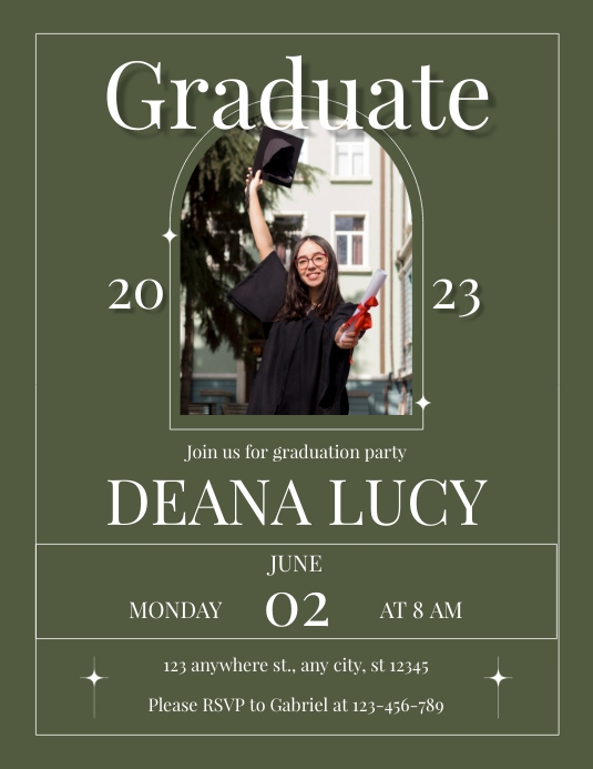 Graduation Party Letter Page 4 | Graduation Invitation Letter Images