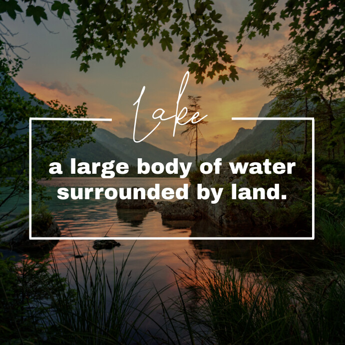 Green Simple Photography World Definition Template | PosterMyWall