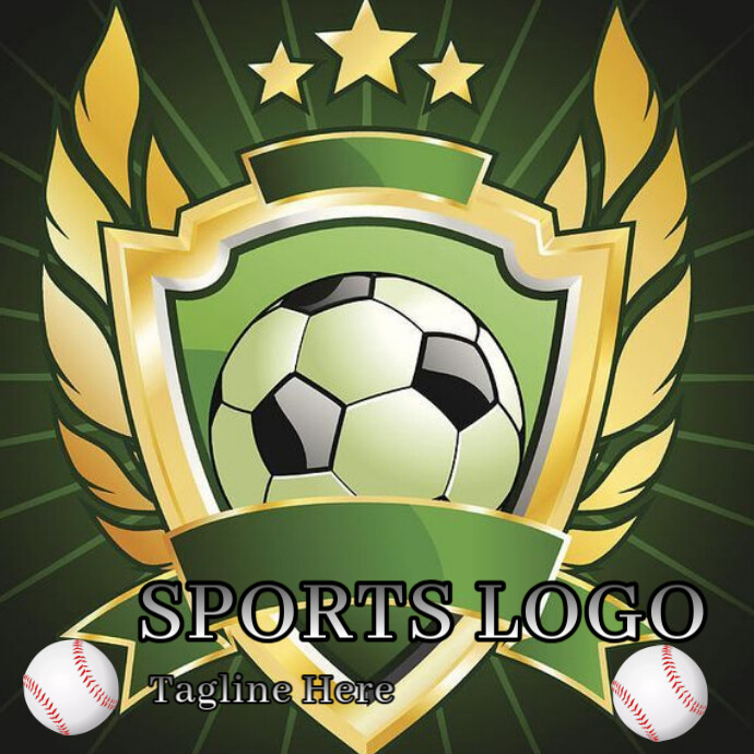 Copy of Green Sports Logo Logo | PosterMyWall