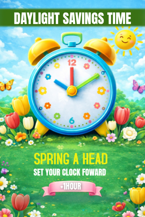 Green Spring Foward Poster Template | PosterMyWall