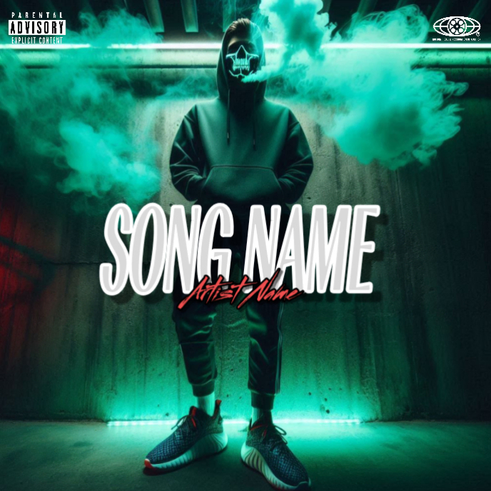 Green Vintage Alone Man Mixtape Cover Album Cover Template | PosterMyWall